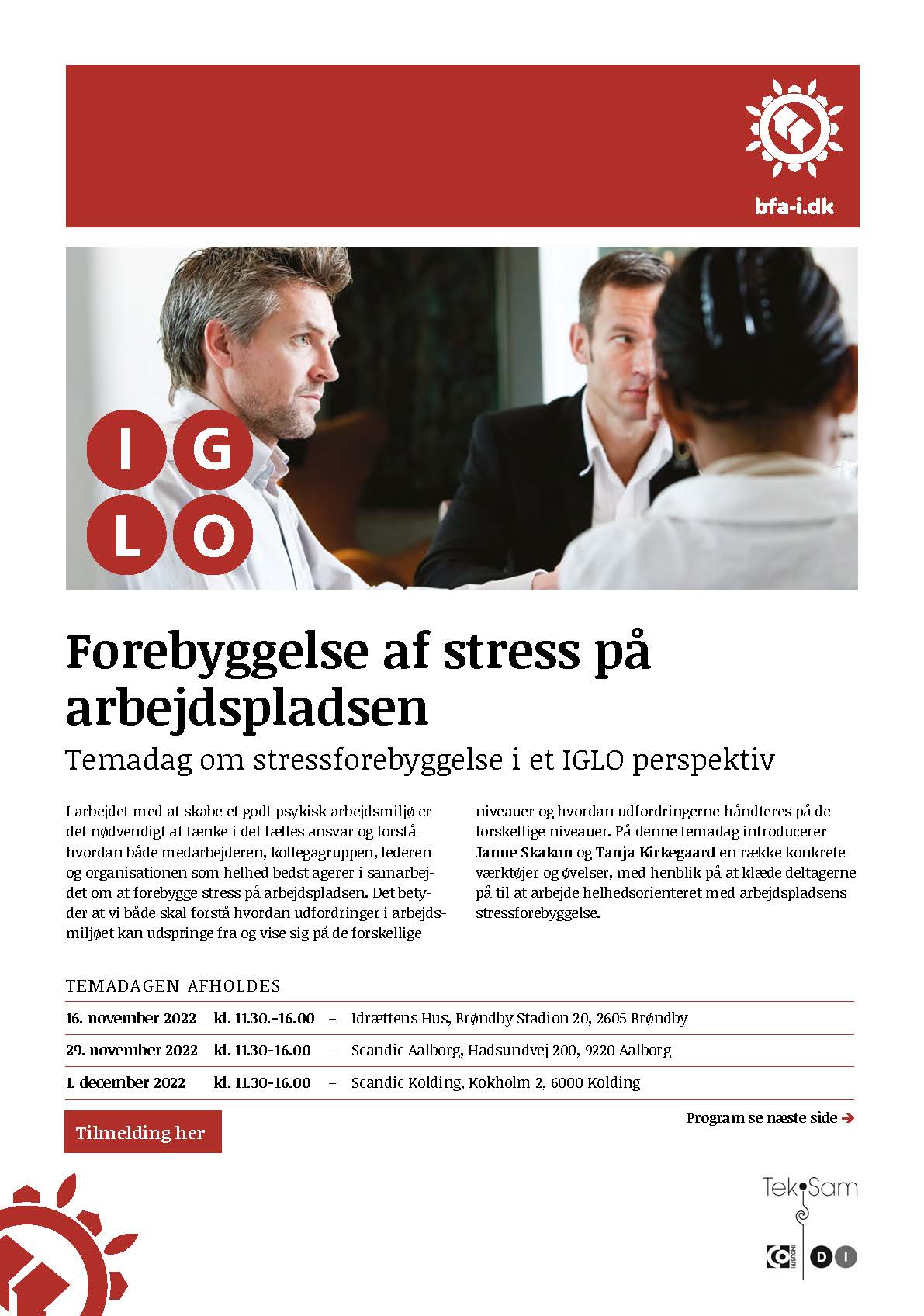Temadag om stressforebyggelse